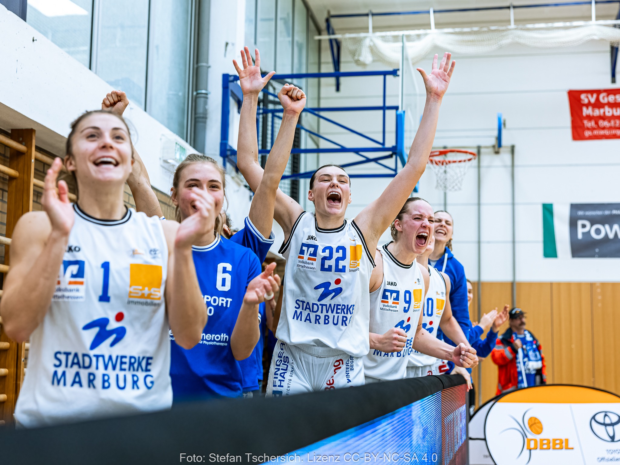 BC Pharmaserv Marburg schlägt Gisa Lions MBC aus Halle - BC Marburg